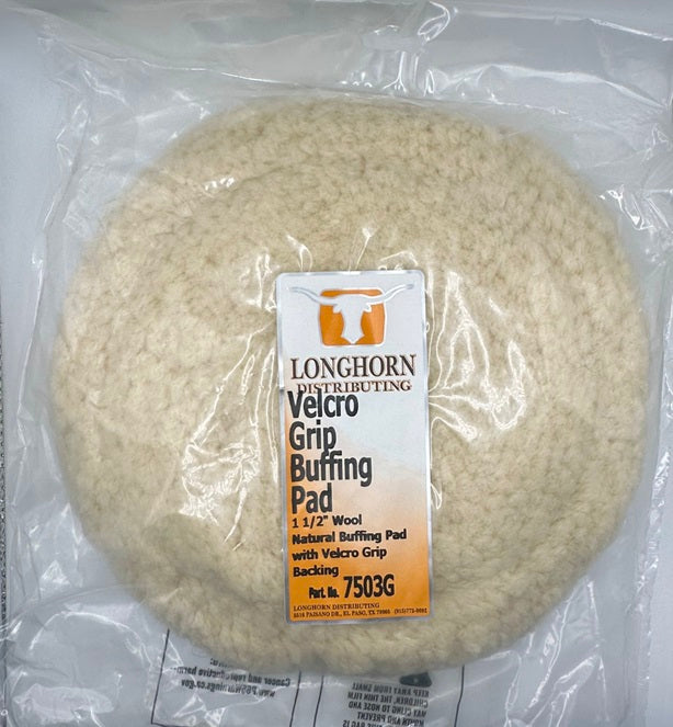 1 1/2" Buffing Pad | Longhorn Distributing