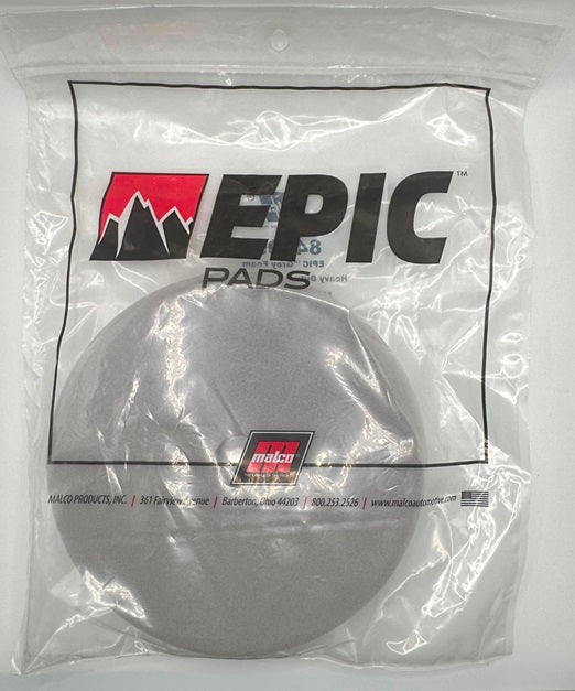 EPIC Grey Heavy Duty 6.5" Buffing Pad | Longhorn Distributing